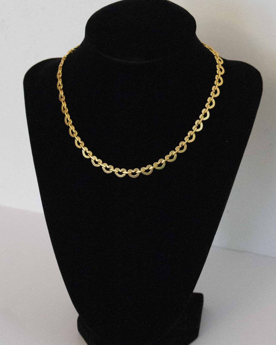 Gold Happy Chain Choker – Twelve